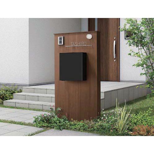 【無料プレゼント対象商品】 機能門柱 ポスト LIXIL リクシル TOEX ウォールスクリーンファンクション門袖 基本タイプ 組み合わせ例3 照明無し 本 :to04-wsfk-0003 ...