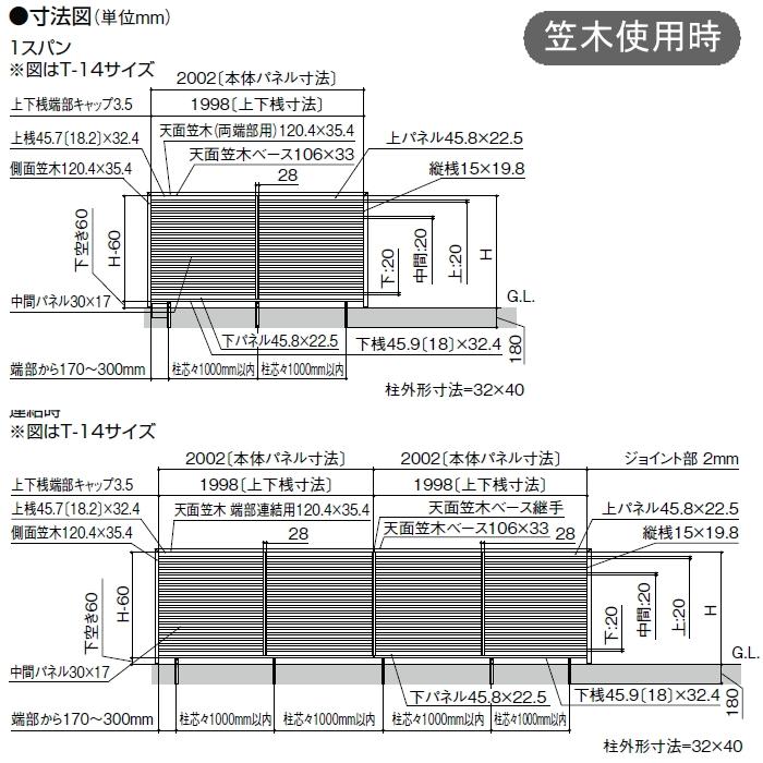 フェンス 目隠し LIXIL(リクシル) TOEX フェンスAA MR1型 フェンス本体 H1200 横格子 境界 屋外 アルミ 形材フェンスガーデン DIY 塀 壁 囲い :to06-aa ...