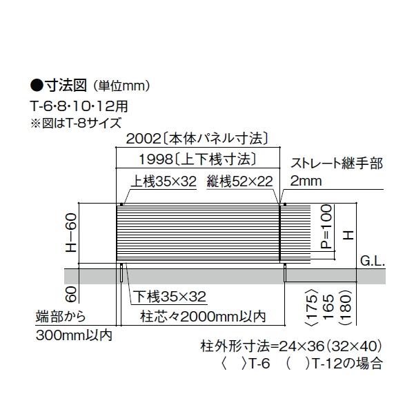 【部品】 フェンス 目隠し LIXIL(リクシル) TOEX フェンスAB YL1型用 切詰用縦桟セット 分割用 H1000 境界 屋外 アルミ 形材フェンスガーデン DIY 塀 :to06 ...