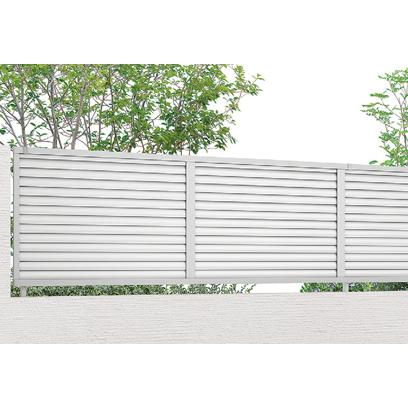 【無料★特典対象】 フェンス 目隠し LIXIL フェンスAB YL3型 フェンス本体 H1000 横ルーバー3 (リクシル) TOEX 境界 屋外 アルミ 形材フェンスガーデン DI ...