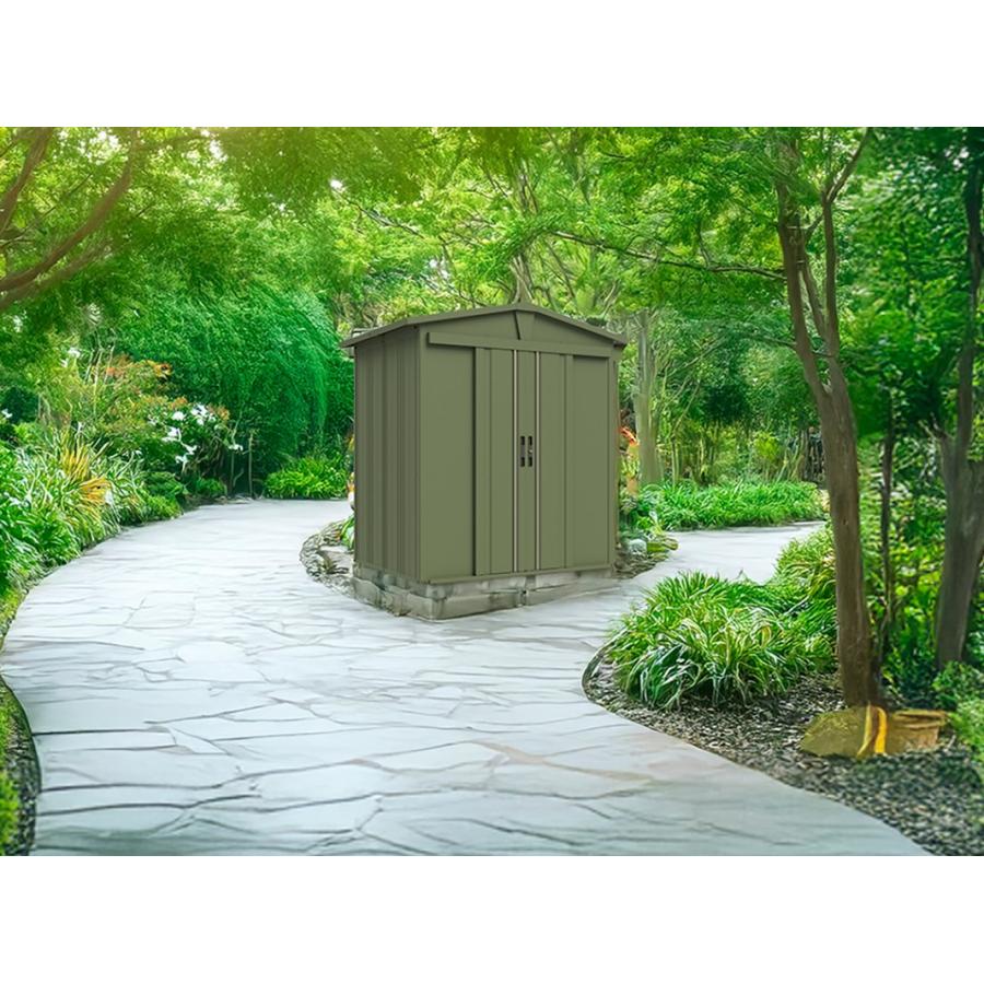 タクボ物置 物置 タクボ リジュー LSN-2215 標準組立付 田窪工業所 LEISURE 収納庫 タイヤ収納 切妻屋根 三角屋根 おしゃれ 人気 おすすめ デザイン物置 グリーン ブラック ...