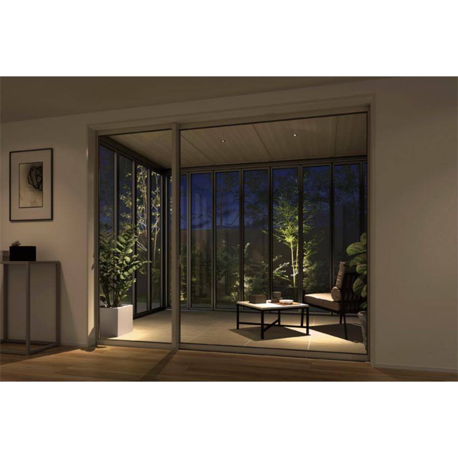 LIXIL ガーデンルーム ZIMA 工事付 土間仕様 間口3.0間×奥行8尺 ルームタイプ ポリカ屋根材 採光ルーフ アルミ形材色 基本工事費込み LIXIL/リクシル/サンルーム ...