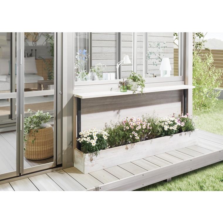 LIXIL ガーデンルームGF 工事付 インナーデッキ仕様 間口1.5間×奥行9尺 テラスサッシ ポリカ屋根材 基本工事費込み LIXIL/リクシル/サンルーム/後付け/物干/おしゃれ ...