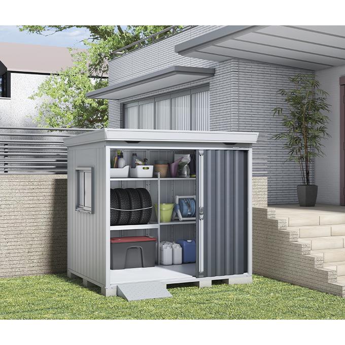 イナバ物置 フォルタ FS-1809S 標準組立付 「稲葉製作所」 FORTA/収納庫/タイヤ収納/自転車収納/小型/中型/人気/おすすめ/おしゃれ/庭/リフォーム : エクステリアTAMA ...