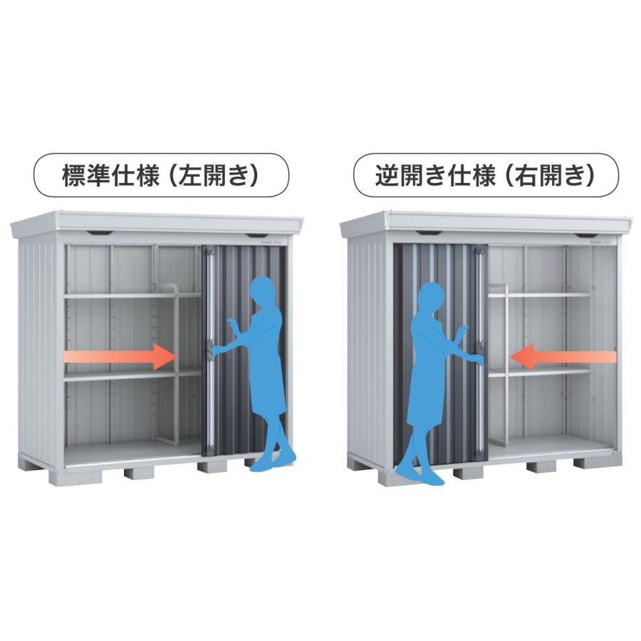 イナバ物置 フォルタウィズ FW-2222+18KS / FW-18K+2222S スタンダード 標準組立付 稲葉 物置 物置き 屋外 収納庫 中型 駐輪場一体 サイクルポート ...