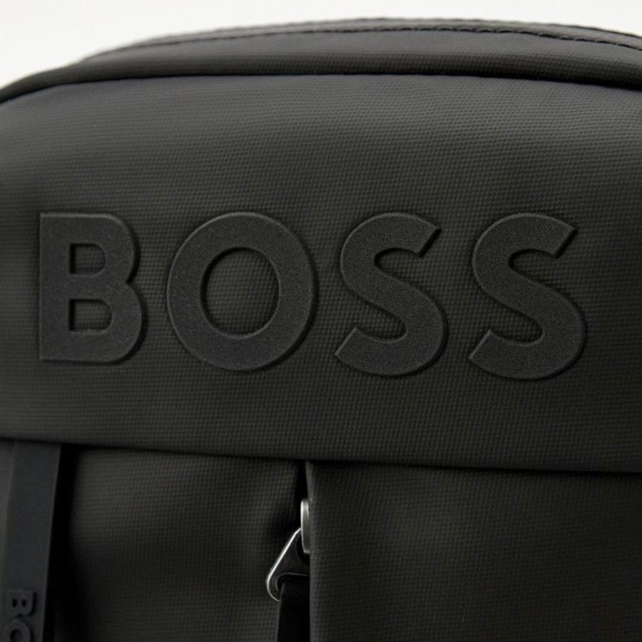 ヒューゴ・ボス HUGO BOSS ショルダーバッグ 50516893 ブラック BLACK ロゴ Stormy NS Zip ストーミー エ ...