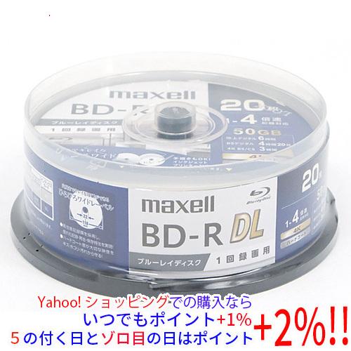 maxell 録画用ブルーレイディスク BD-R DL 4倍速 20枚組 BRV50WPG.20SP [管理:1000023961] : エクセラープラス - 通販 - Yahoo!ショッピング