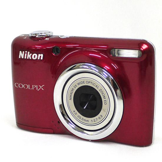 COOLPIX L 【中古】Nikon デジカメ L23 レッド 1010万画素 本体のみ [管理:1050011459] : エクセラープラス - 通販 - Yahoo!ショッピング