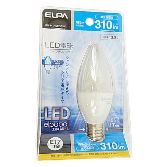 エルパボール ELPA LED電球 LDC4CD-E17-G350 昼光色 [管理:1100049411] : エクセラープラス - 通販 - Yahoo!ショッピング