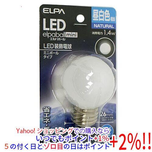 エルパボール ELPA LED電球 エルパボールmini LDG1N-G-G270 昼白色 [管理:1100049435] : エクセラープラス - 通販 - Yahoo!ショッピング