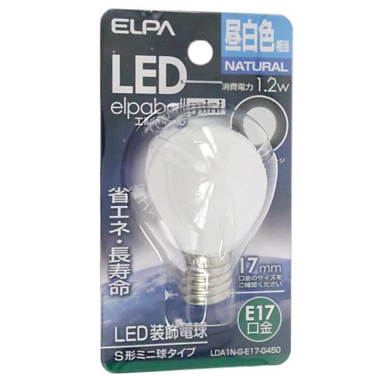 エルパボール ELPA LED電球 エルパボールmini LDA1N-G-E17-G450 昼白色 [管理:1100049839] : エクセラープラス - 通販 - Yahoo!ショッピング