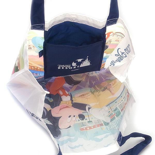 Disney おみやげ袋 柄 ショッピングバッグ トートバッグ Disney おみやげ袋 柄 ショッピングバッグ トートバッグ