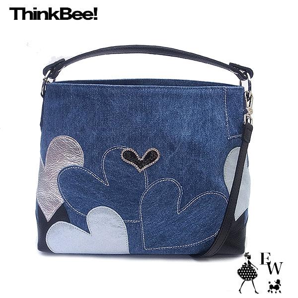 Think Bee! シンクビー バッグ Bee ショルダーバッグ 2WAY スプマンテブルー A000608 デニム レディース ブランド : エクセルワールド - 通販 - Yahoo ...