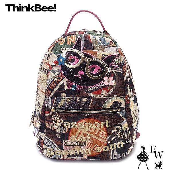 Think Bee! シンクビー リュック パスポートキャット バックパック A001315 Bee レディース ブランド : エクセルワールド - 通販 - Yahoo!ショッピング