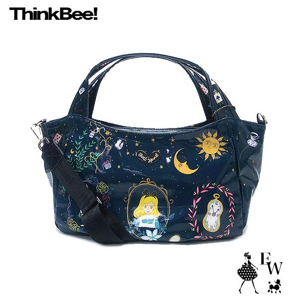 Think Bee! シンクビー バッグ Bee ショルダーバッグ ビーフレンズ 2WAY アリスインワンダーランド ハンドバッグ A003583 レディース ブランド : エクセルワールド ...