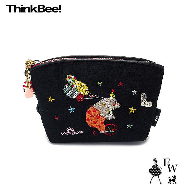 Think Bee! シンクビー ポーチ Bee 小物入れ ザ・サーカスパーティー A003655 レディース ブランド 1279 : エクセルワールド - 通販 - Yahoo!ショッピング