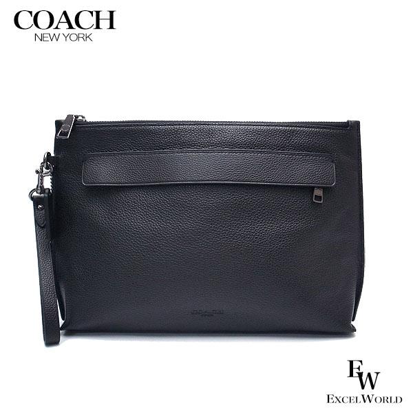 コーチ ポーチ COACH アウトレット メンズ クラッチバッグ F28614 BLK セカンドバッグ ブラック ブランド プレゼントにも 1241 : f28614blk : エクセル ...