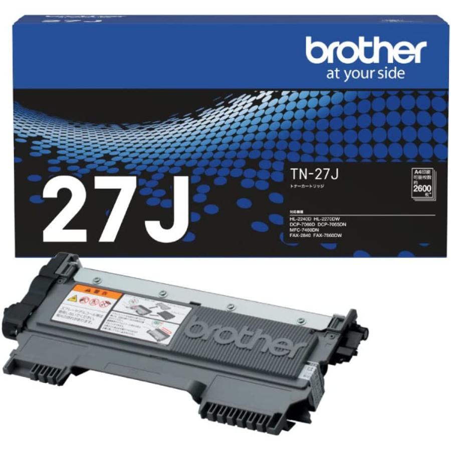 ブラザー工業 新品 brother TN-27J ブラザー トナー カートリッジ パソコン 周辺機器 PCサプライ 消耗品 プリンター メーカー 純正 送料無料 : エキサイトネット - 通販 ...