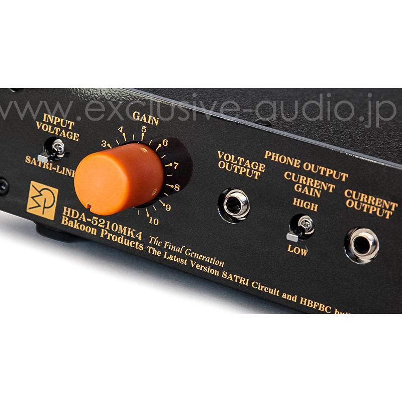 アンプ ヘッドホンアンプ Bakoon Products バクーンプロダクツ HDA-5210mk4 高精細ハイレゾサウンドを余裕で再生する ...