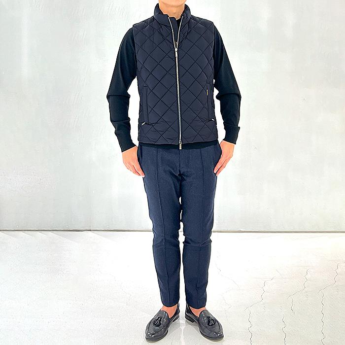 MOORER ムーレー VANDO-S3C キルティングダウンベスト メンズ 24秋冬 258-22603 : EXCLUSIVE ONLINE - 通販 - Yahoo!ショッピング