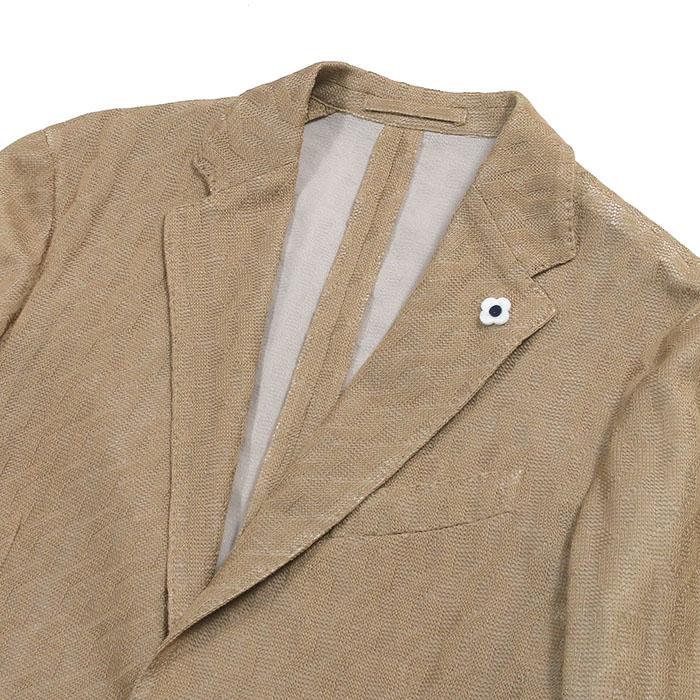 LARDINI ラルディーニ ケーブル編み2Bニットジャケット メンズ LARDINI ラルディーニ ケーブル編み2Bニットジャケット メンズ