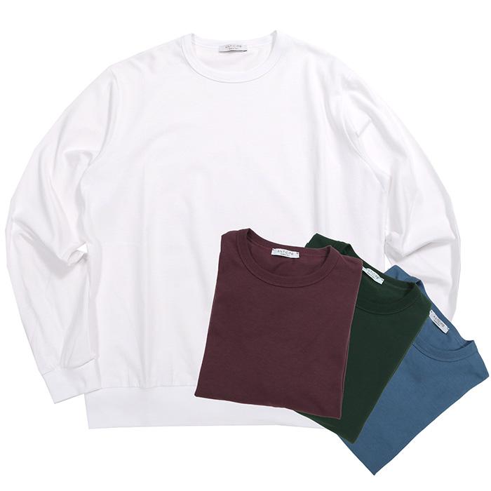 ANTICIPO アンティチポ スムースコットンクルーネック メンズ NEBBIOLO LUNGO SMOOTH : EXCLUSIVE ...