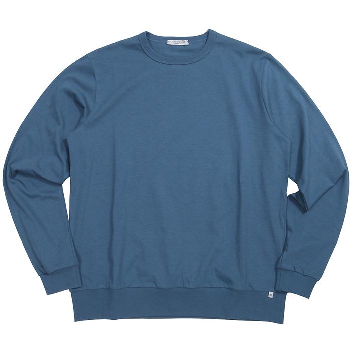 ANTICIPO アンティチポ スムースコットンクルーネック メンズ NEBBIOLO LUNGO SMOOTH : EXCLUSIVE ...