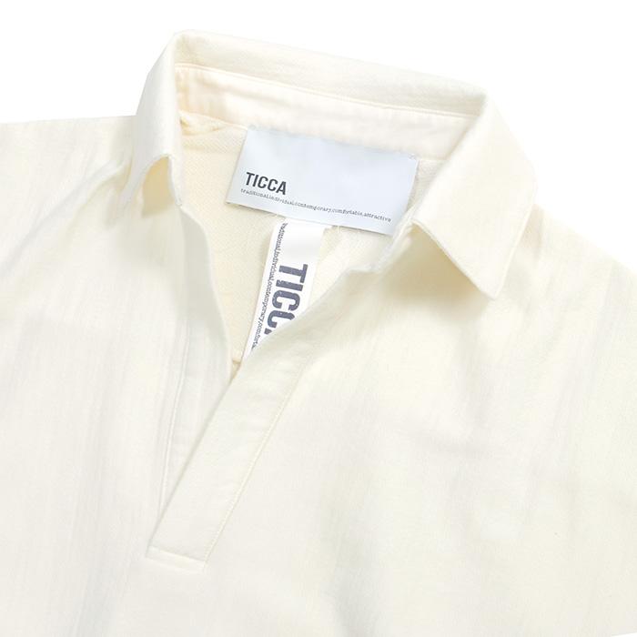 TICCA ティッカ ウラケスキッパーシャツ レディース 24秋冬 TBDA-271 : EXCLUSIVE ONLINE - 通販 ...