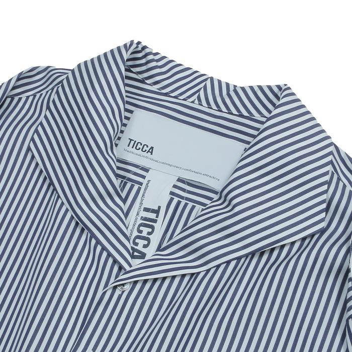 TICCA ティッカ オープンカラーシャツワンピース レディース 春夏 TBDS-016 : EXCLUSIVE ONLINE - 通販 - Yahoo!ショッピング