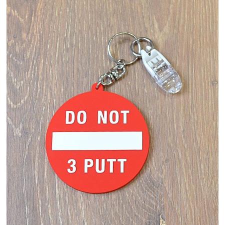 "Do Not 3 Putt" putter cover holder パターカバーホルダー : excors golf - 通販 - Yahoo!ショッピング