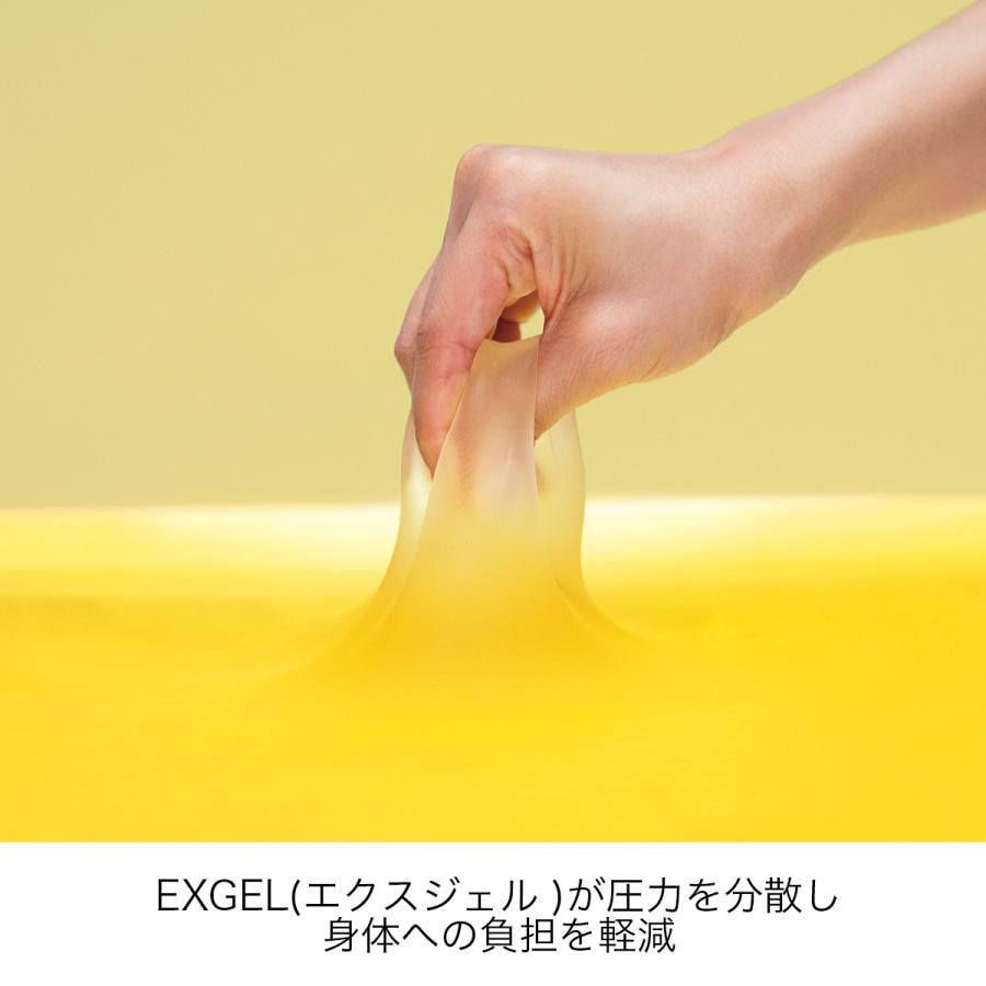 EXGEL ジェルクッション 腰痛 クッション 車 座布団 日本製 体圧分散 高品質 ドライブ ギフト エクスジェル ハグドライブ サポートパッド スタンダード : エクスジェルシーティング ...