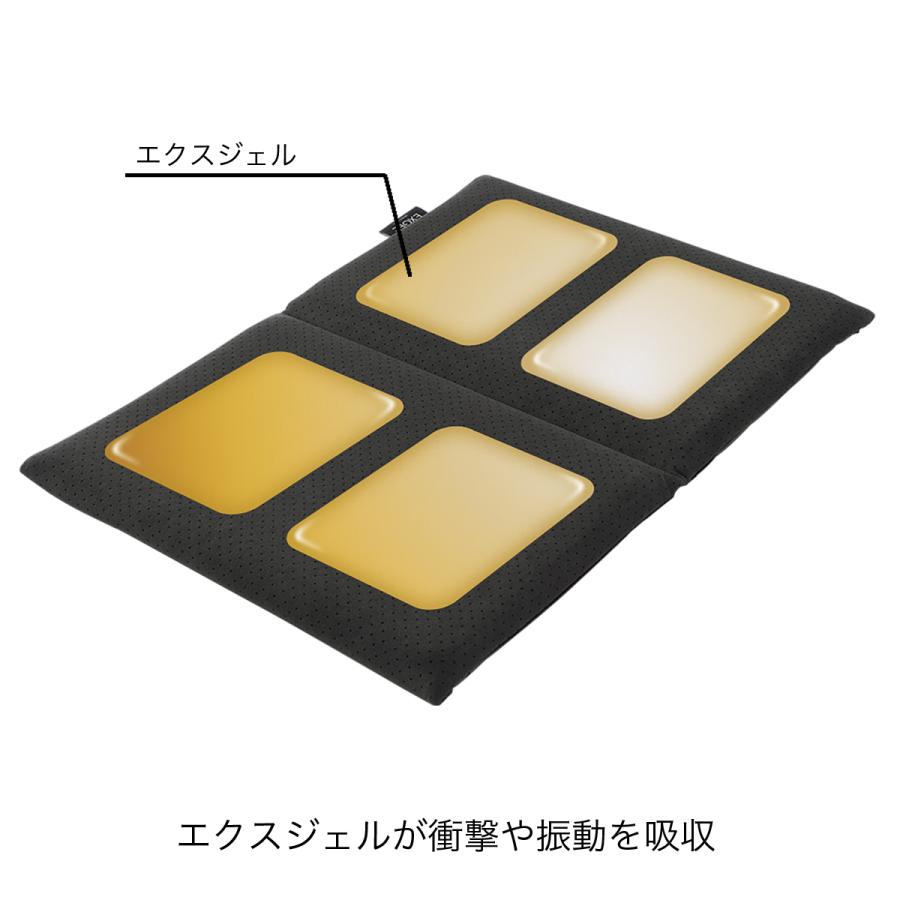 EXGEL ジェルクッション 腰痛 クッション 車 日本製 体圧分散 高品質 ドライブ エクスジェル ハグドライブ ランバーパッド スタンダードセット : エクスジェルシーティングラボ ...