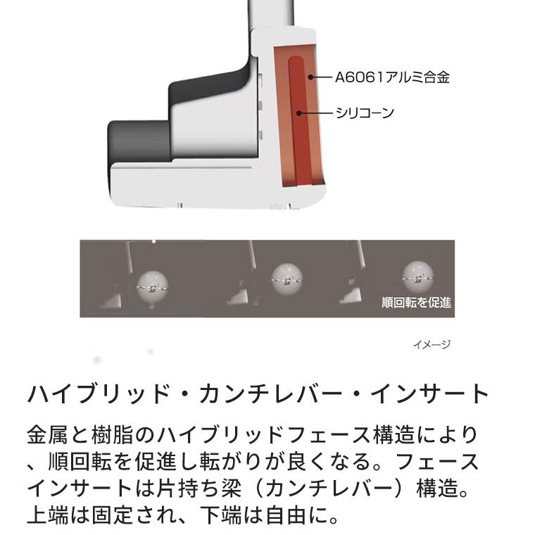 BRIDGESTONE GOLF ブリヂストン ゴルフ BP-2 パター メンズ 右用 2024