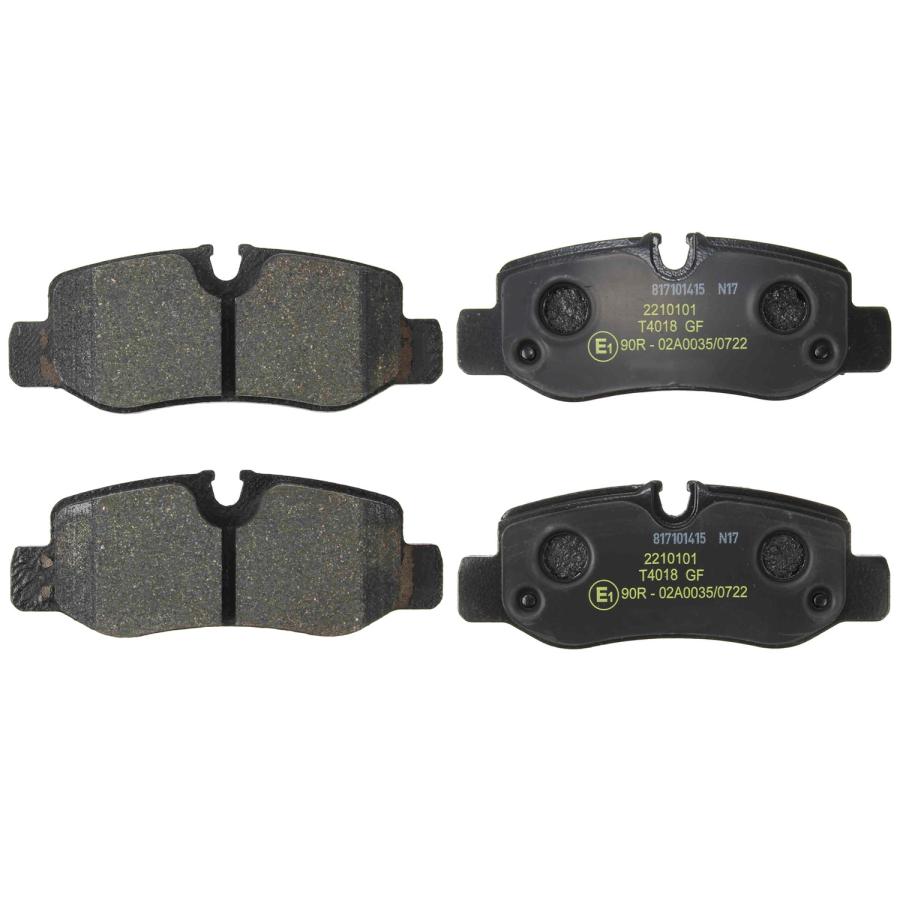 ベンツ W447 リア ブレーキパッド 左右セット V220d 4474200320 4474200120 4474206700 : EXIA ...