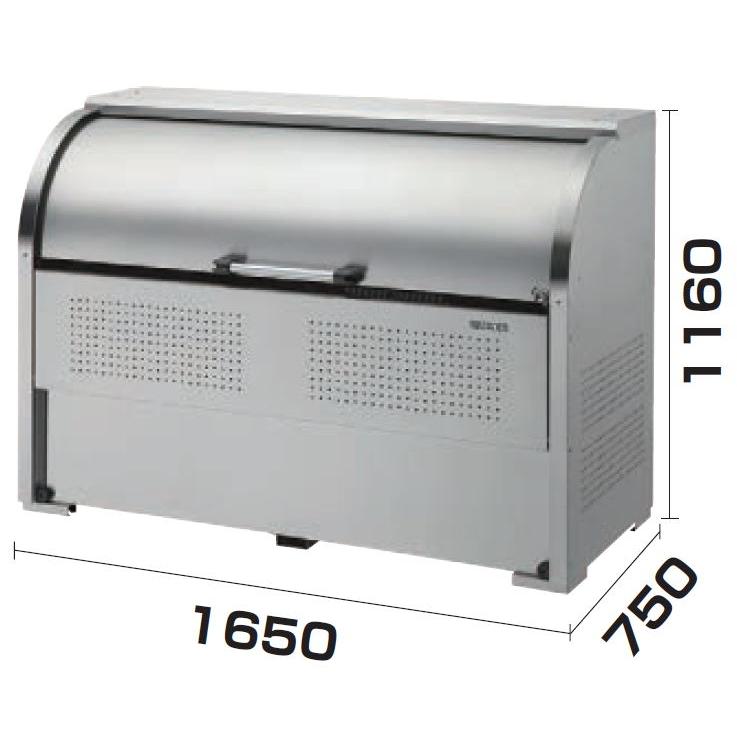 DAIKEN ダイケン クリーンストッカー ステンレスタイプ CKS-1607型 送料無料 ゴミ収集庫 ゴミ集積場 集合住宅 マンション アパート 店舗 工場 公共 : エクシーズYahoo ...