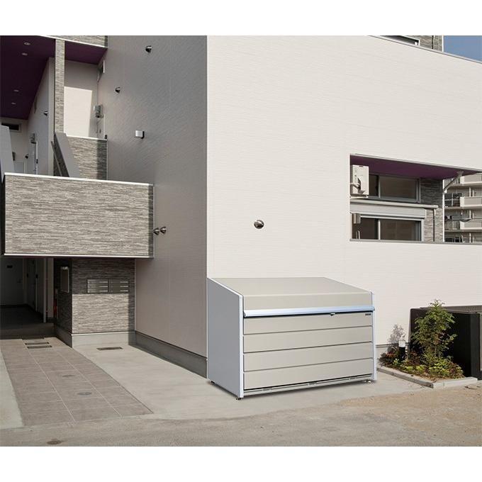 イナバ物置 イナバ物置 ダストボックス・ミニ（1000Lタイプ） DBN-187P（パネル床タイプ） マンション 集合住宅 ゴミ収集庫 ゴミ箱 ダストbox 屋外 : エクシーズYahoo!店 ...