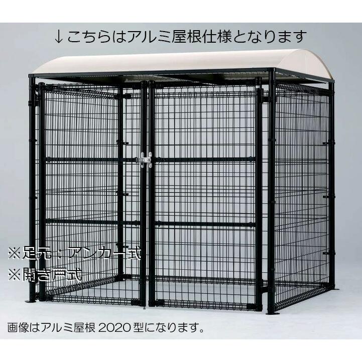 【送料無料】【法人様限定！】ゴミストッカーLMF10型 アルミ屋根・アンカータイプ GSM10-GA1010（四国化成） : エクシーズ ...