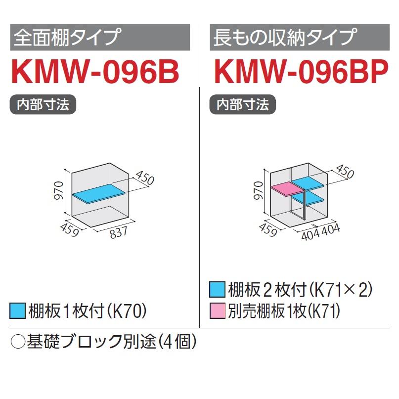 イナバ物置 イナバ物置 ナイソーシスター KMW-096B【全面棚タイプ】 物置き 小型 屋外 収納庫 : エクシーズYahoo!店 - 通販 - Yahoo!ショッピング