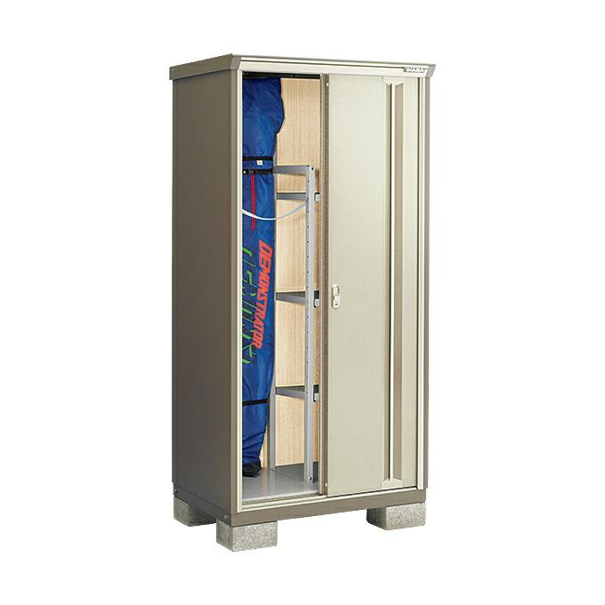 イナバ物置 イナバ物置 ナイソーシスター KMW-097E【全面棚タイプ】 物置き 小型 屋外 収納庫 : エクシーズYahoo!店 - 通販 - Yahoo!ショッピング