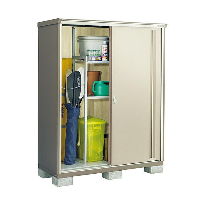 イナバ物置 イナバ物置 ナイソーシスター KMW-157EP【長もの収納タイプ】 物置き 小型 屋外 収納庫 : エクシーズYahoo!店 - 通販 - Yahoo!ショッピング