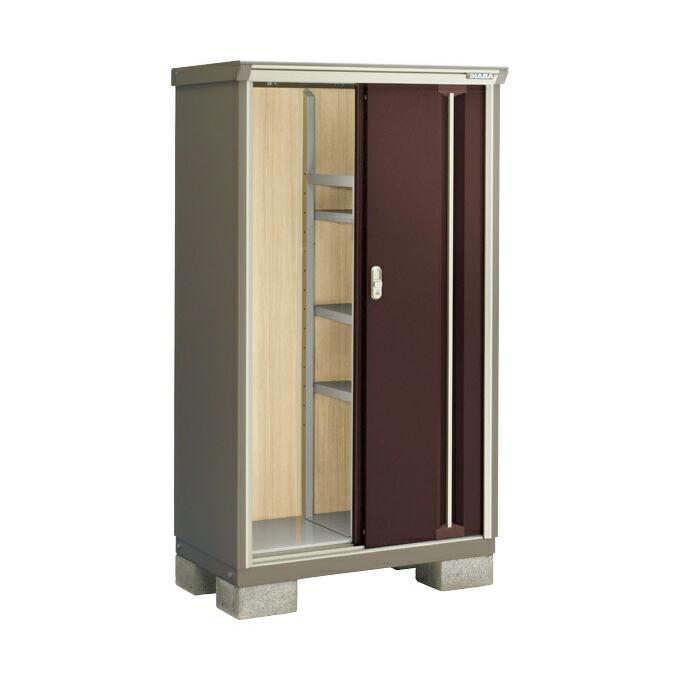 イナバ物置 イナバ物置 ナイソーシスター KMW-096D【全面棚タイプ】 物置き 小型 屋外 収納庫 : エクシーズYahoo!店 - 通販 - Yahoo!ショッピング