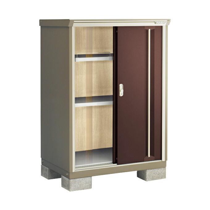 イナバ物置 イナバ物置 ナイソーシスター KMW-097C【全面棚タイプ】 物置き 小型 屋外 収納庫 : エクシーズYahoo!店 - 通販 - Yahoo!ショッピング