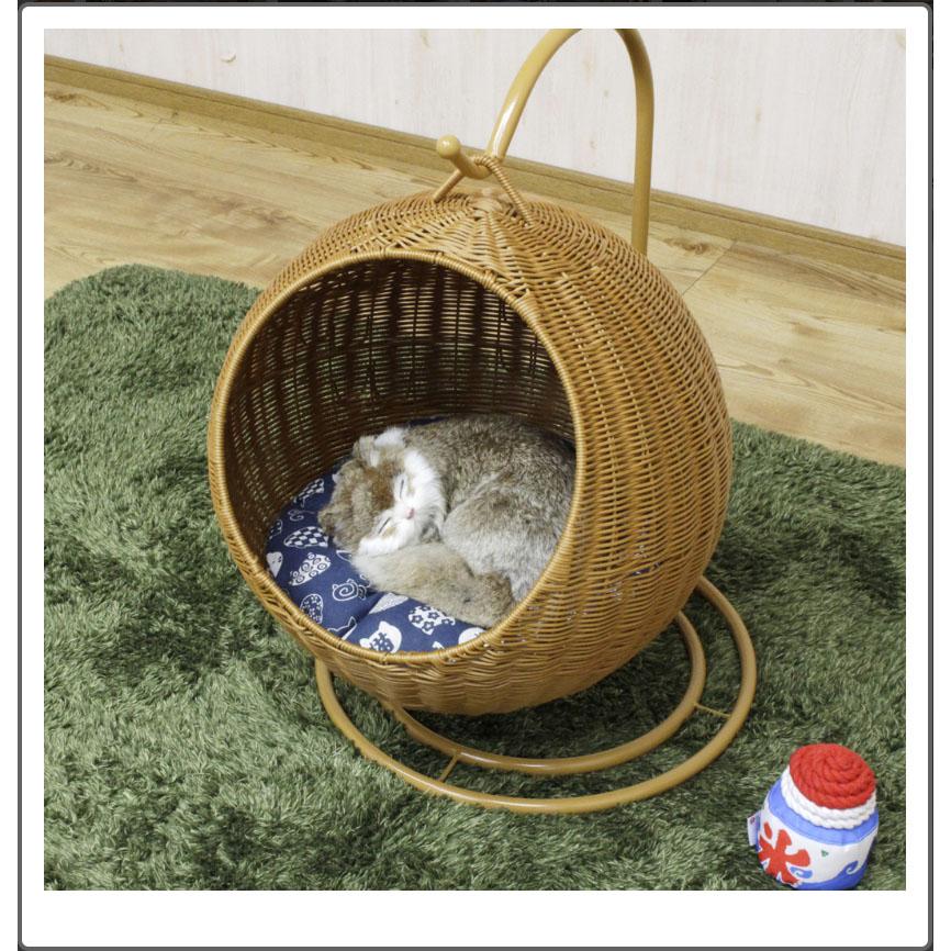 ハンギングチェアー PET-HC（ネコちゃんの癒しの空間を与えるペット用ハンギングチェアー ＊沖縄、離島配送不可＊） : エクシーズYahoo ...