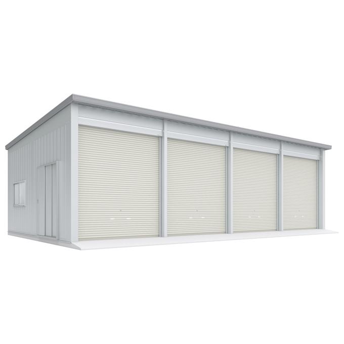 イナバガレージ 倉庫・ガレージ SGN-358GUB-4（ジャイアント/多雪型/ベタ基礎） : エクシーズYahoo!店 - 通販 - Yahoo!ショッピング