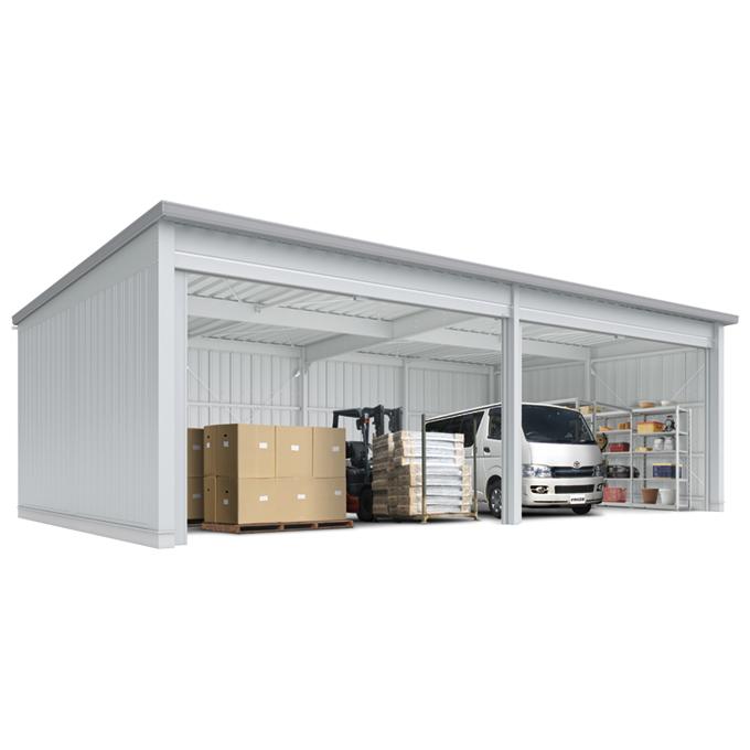 イナバガレージ 倉庫・ガレージ SGN-358TPB-4（トール/一般型/ベタ基礎） : エクシーズYahoo!店 - 通販 - Yahoo!ショッピング