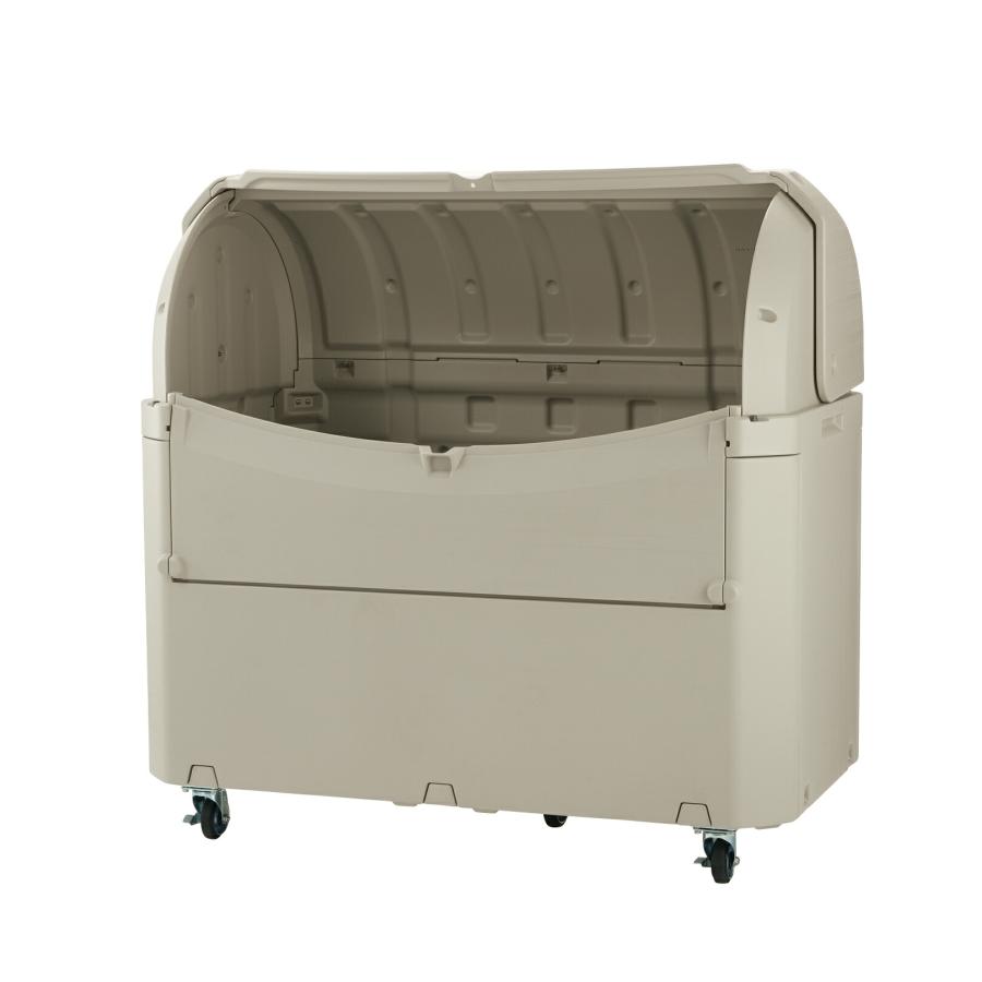 リッチェル ワイドペール ST1200（キャスター付） 【ダストボックス マンション ゴミ箱 ダストbox】（＊4t車以外での配送不可＊1F ...