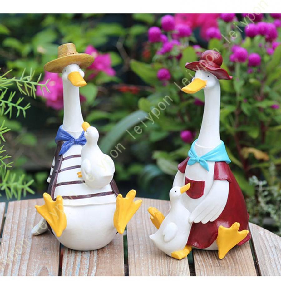 アヒルオブジェ かわいい 庭のオーナメント 贈り物 インテリア雑貨 カントリー風 グッズ オーナメント 園庭 かわいいアヒル インテリア 鴨 可愛い雑貨 : l1s-1389 : EXP ...