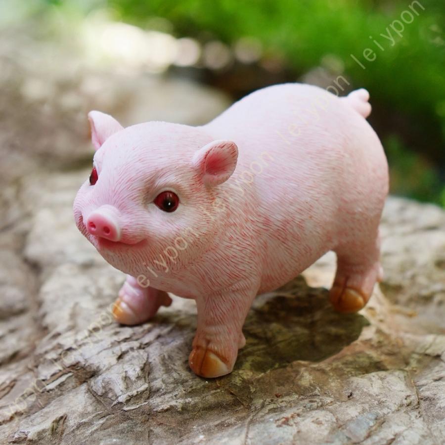 ガーデニング雑貨 ガーデニング 置物 豚 アンティーク ナチュラル 庭 芝生 盆栽 インテリア 飾り物 動物 アニマル ガーデン 雑貨 リアル オブジェ : l1s-587 : EXP ...