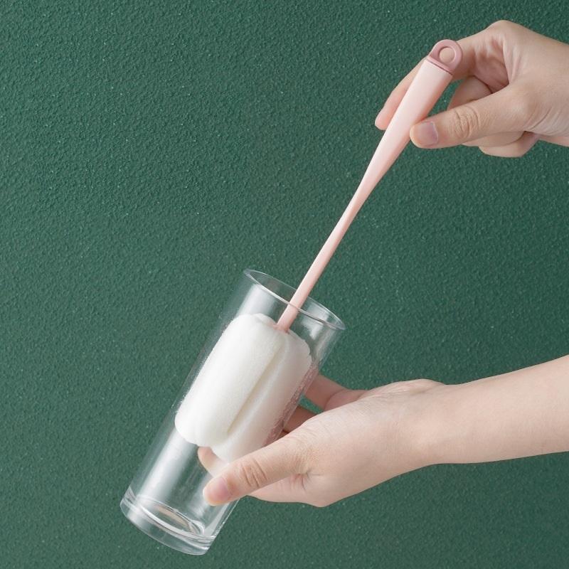 ボトルブラシ ブラシ 水筒ブラシ コップブラシ グラスブラシ ロング コップ洗い キッチン用品 日用品雑貨 台所用品 哺乳瓶洗い タンブラー スポンジ : ll13-cf-3 : EXP ...