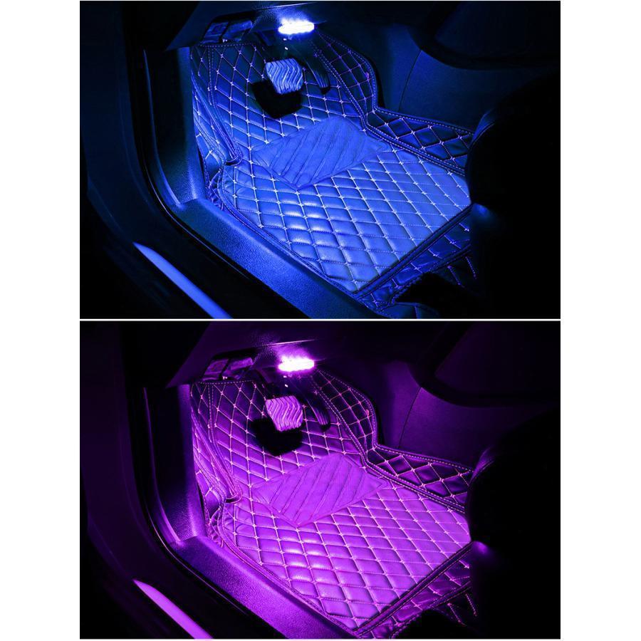 LEDルームランプ カー用品 ワンタッチライト ルームランプ LEDライト タッチライト 充電式 USB充電 フットランプ カラフル マグネット おし : ll13-cy-132 : EXP ...